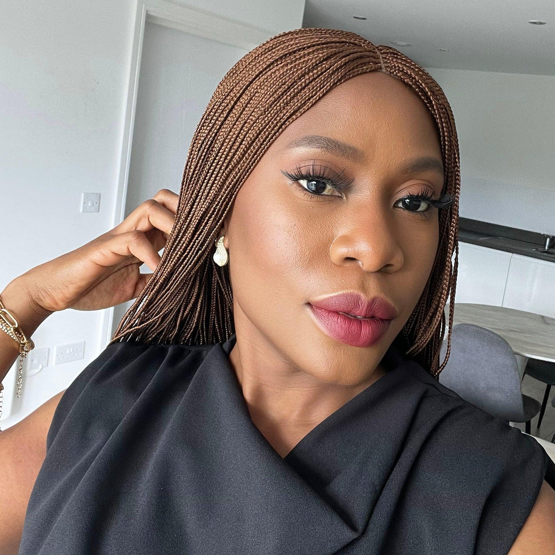 Unique Micro Box Braided Wig - #30 – UniqueBraidedWigs