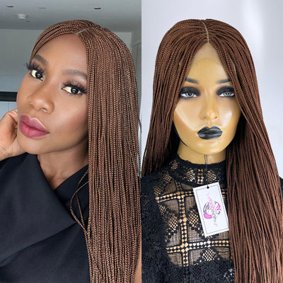 Unique Micro Box Braided Wig - #30 – UniqueBraidedWigs