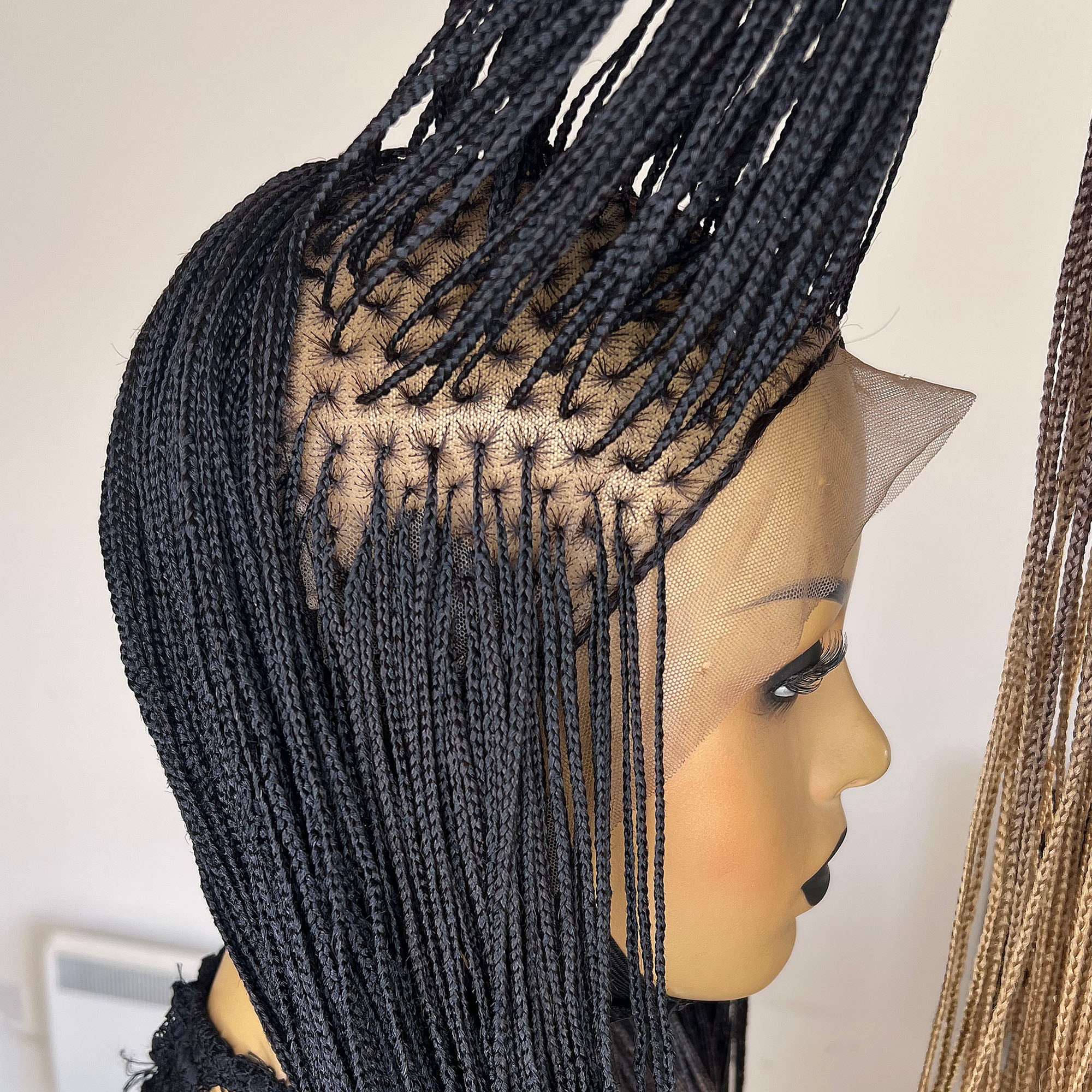 Micro Knotless Braid Wig - UniqueBraidedWigs