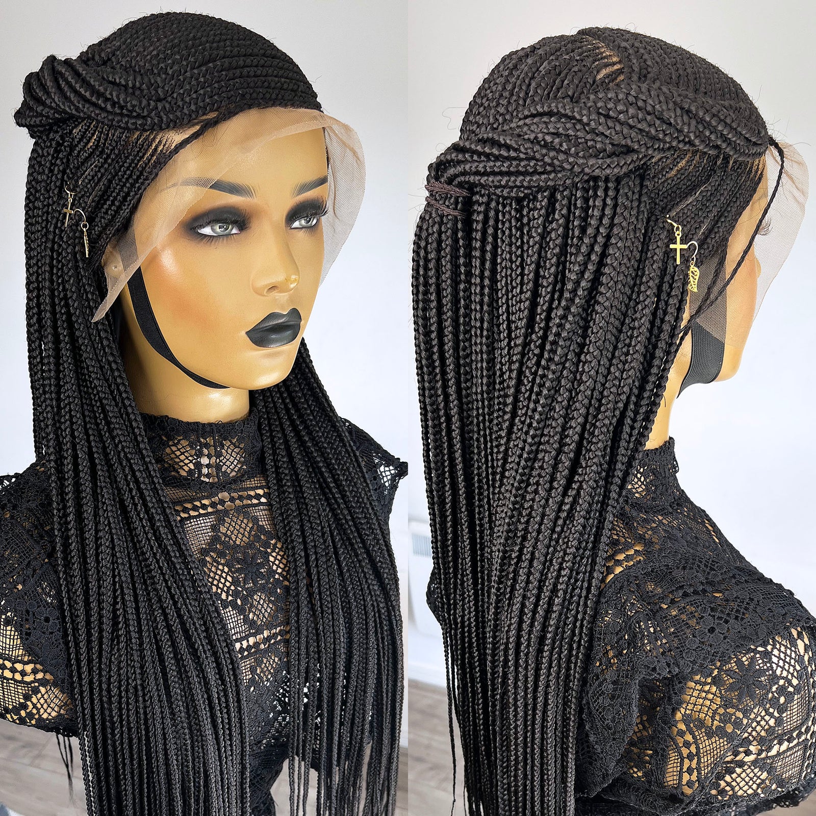 Tribal Cornrow Braids - UniqueBraidedWigs.com