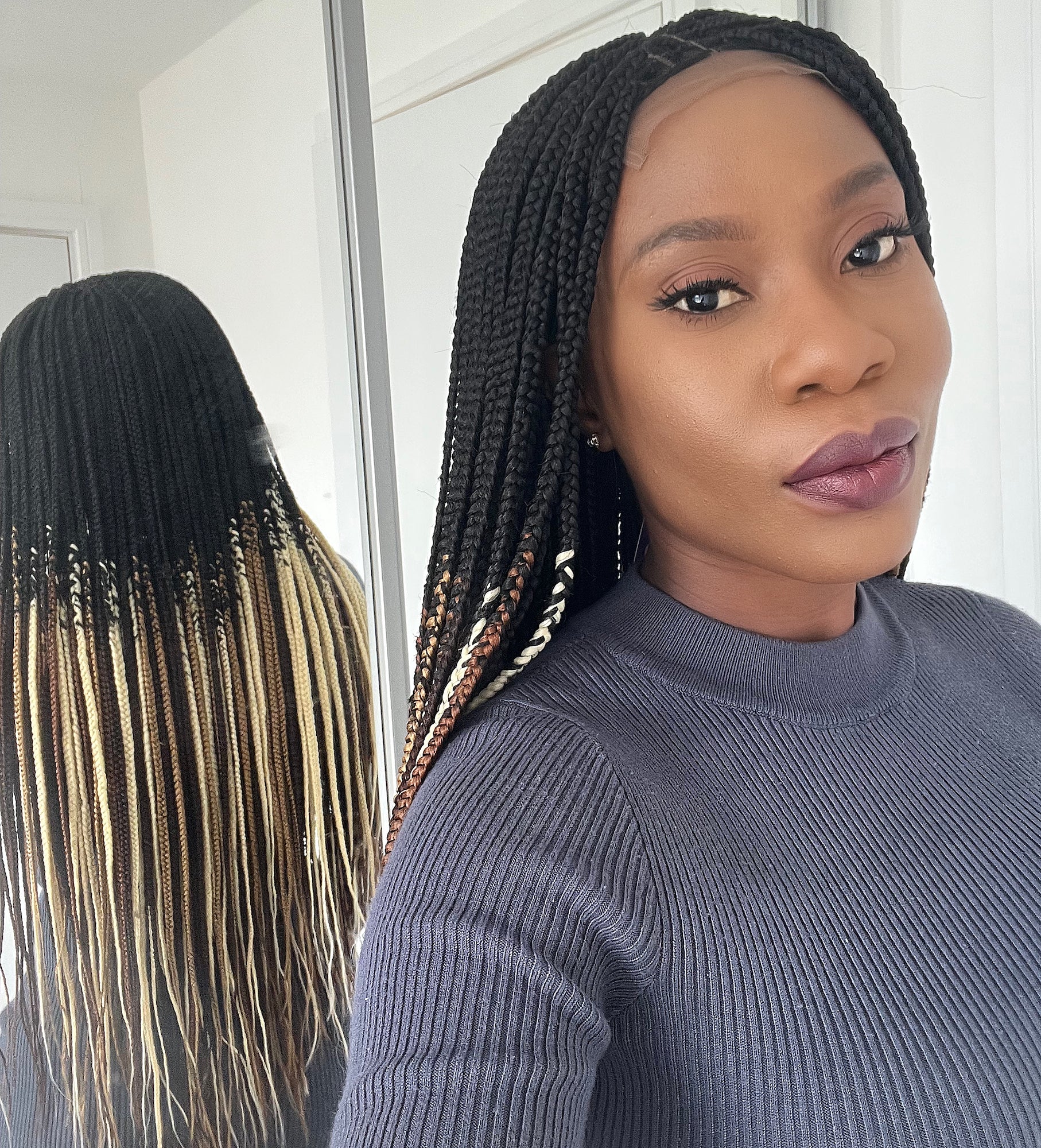 Knotless Box Braid Wigs - Uniquebraidedwigs - UniqueBraidedWigs