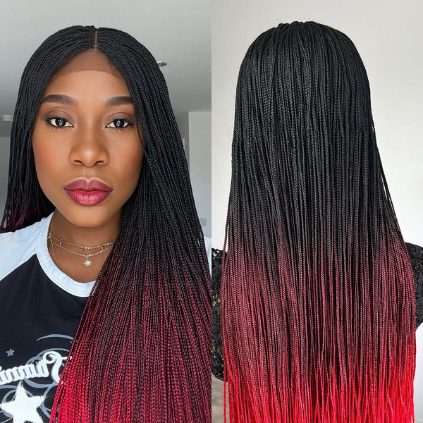 Micro Knotless Braided Wig – UniqueBraidedWigs