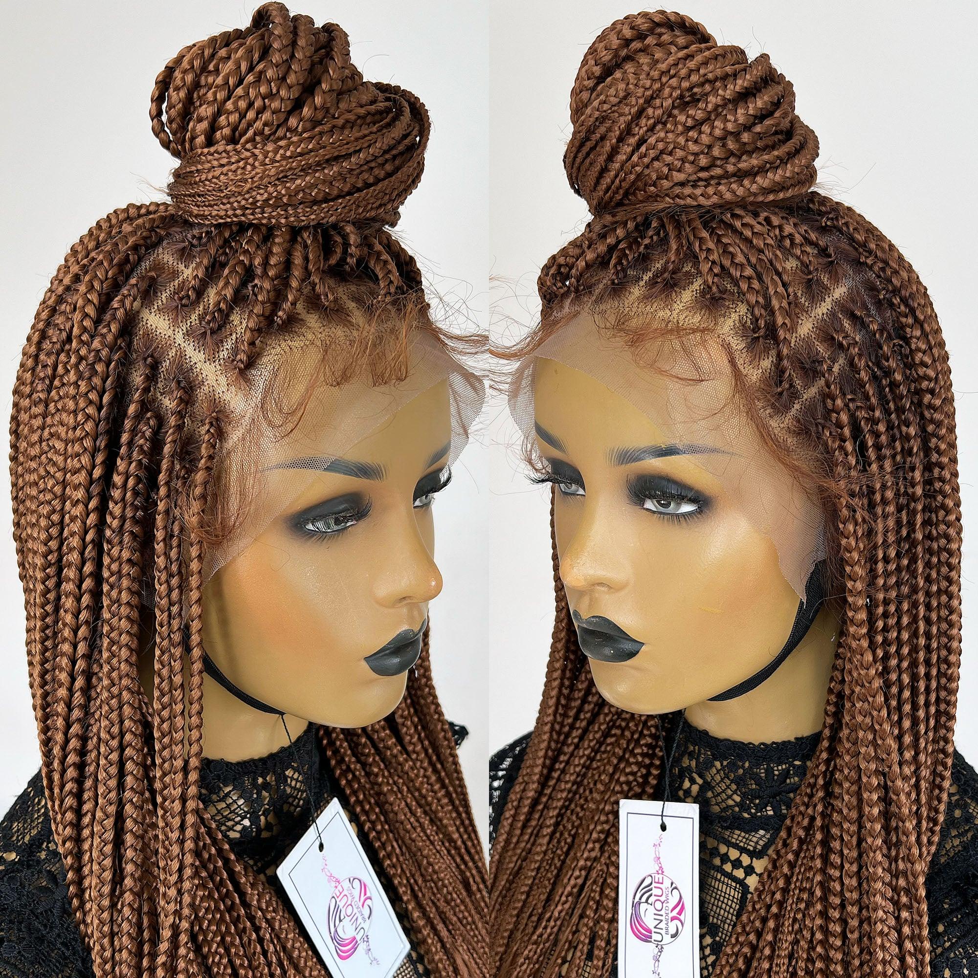 Box Braided Wig - UniqueBraidedWigs.com
