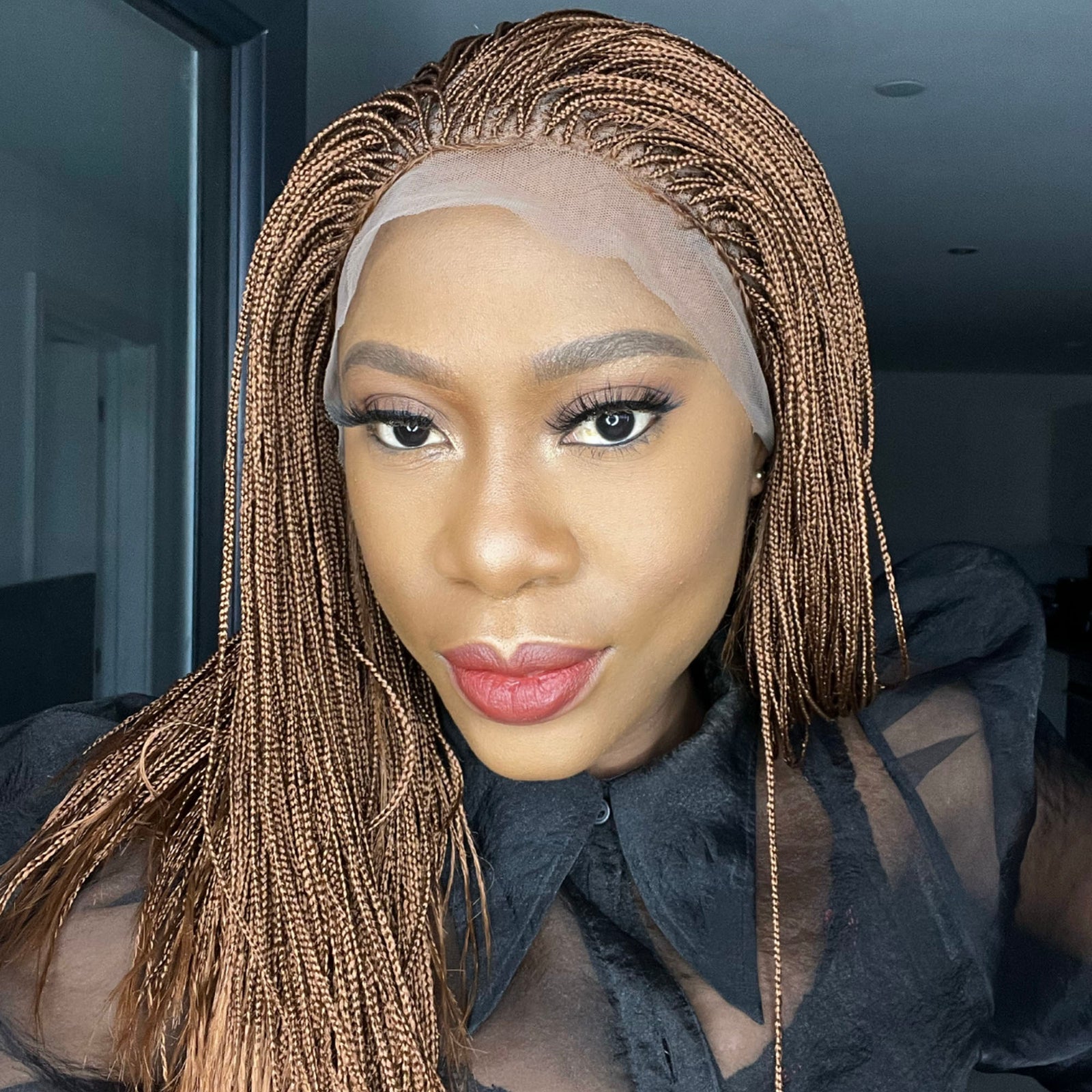 Full Lace Micro Braid Wig - Unique Braided Wigs - UniqueBraidedWigs